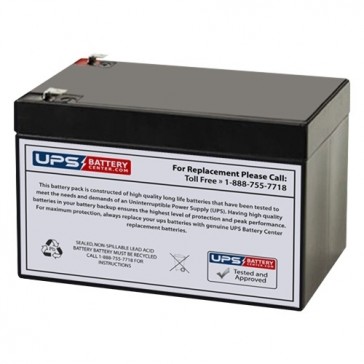 Aokly Power 6-FM-14 12V 15Ah Battery with F2 Terminals
