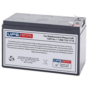 Energy Power EP-SLA12-7 12V 7Ah Battery with F1 Terminals