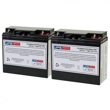 Solar Trunk Pac ES6000 Jump Starter Replacement Battery Set