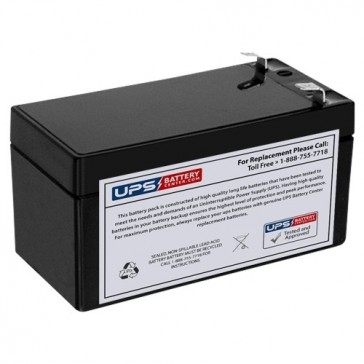 SSB SB 1.2-12 12V 1.2Ah Battery with F1 Terminals