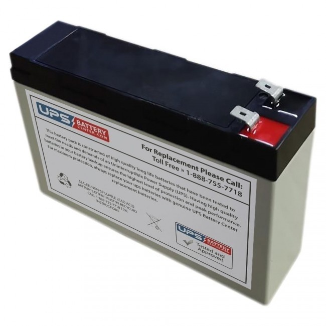 BB HR4.2-12FR 12V 4.5Ah Battery with F2 Terminals