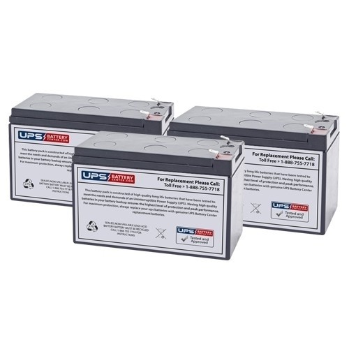 PCM Powercom Macan R&T 1000VA MRT-1000 Replacement Battery Set - 100% ...
