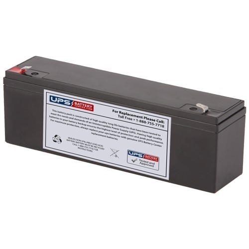 RIMA UN4-12L 12V 4Ah Battery with F1 Terminals