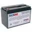 Leoch LPC12-100 12V 100Ah Battery with M8 Insert Terminals